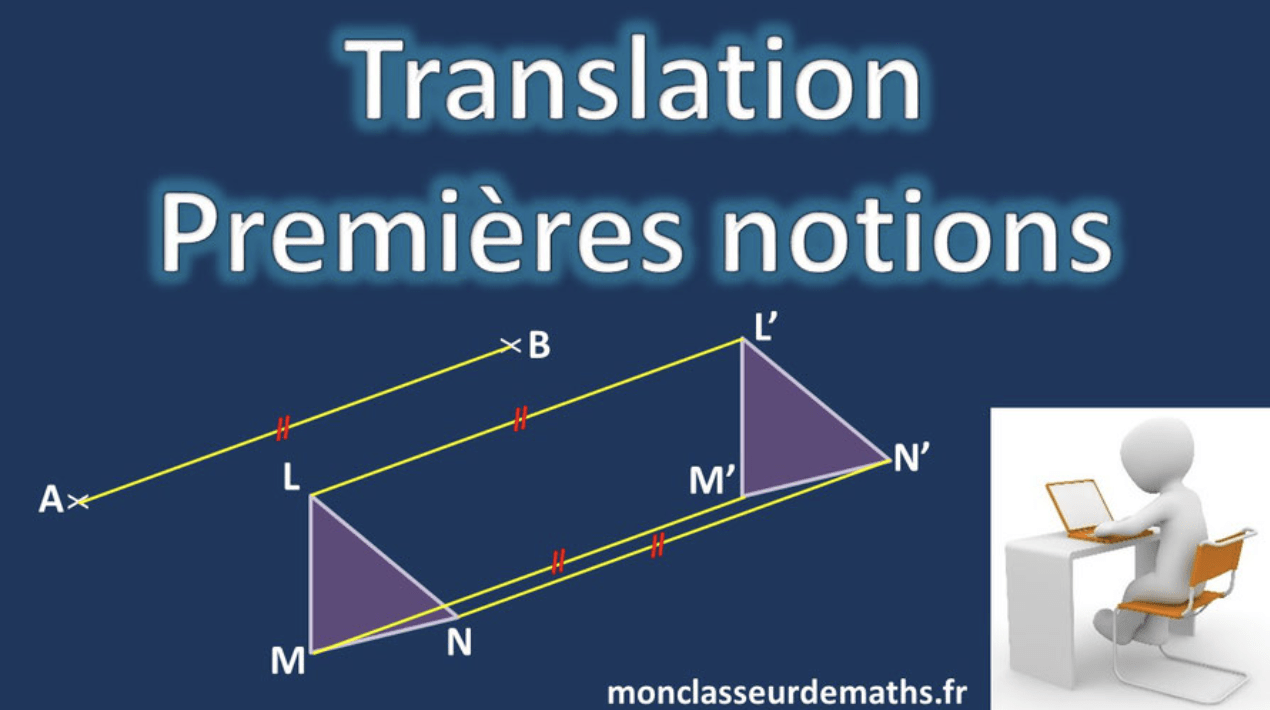 3e Translations et rotations : cours - Maths à la maison