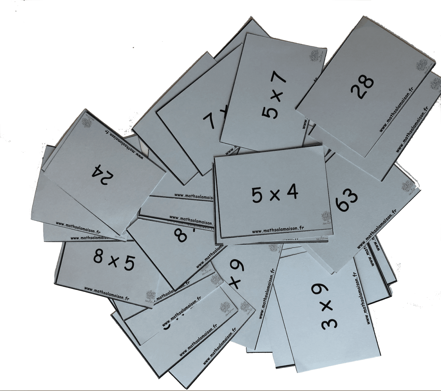 J'apprends mes tables - Maths à la maison