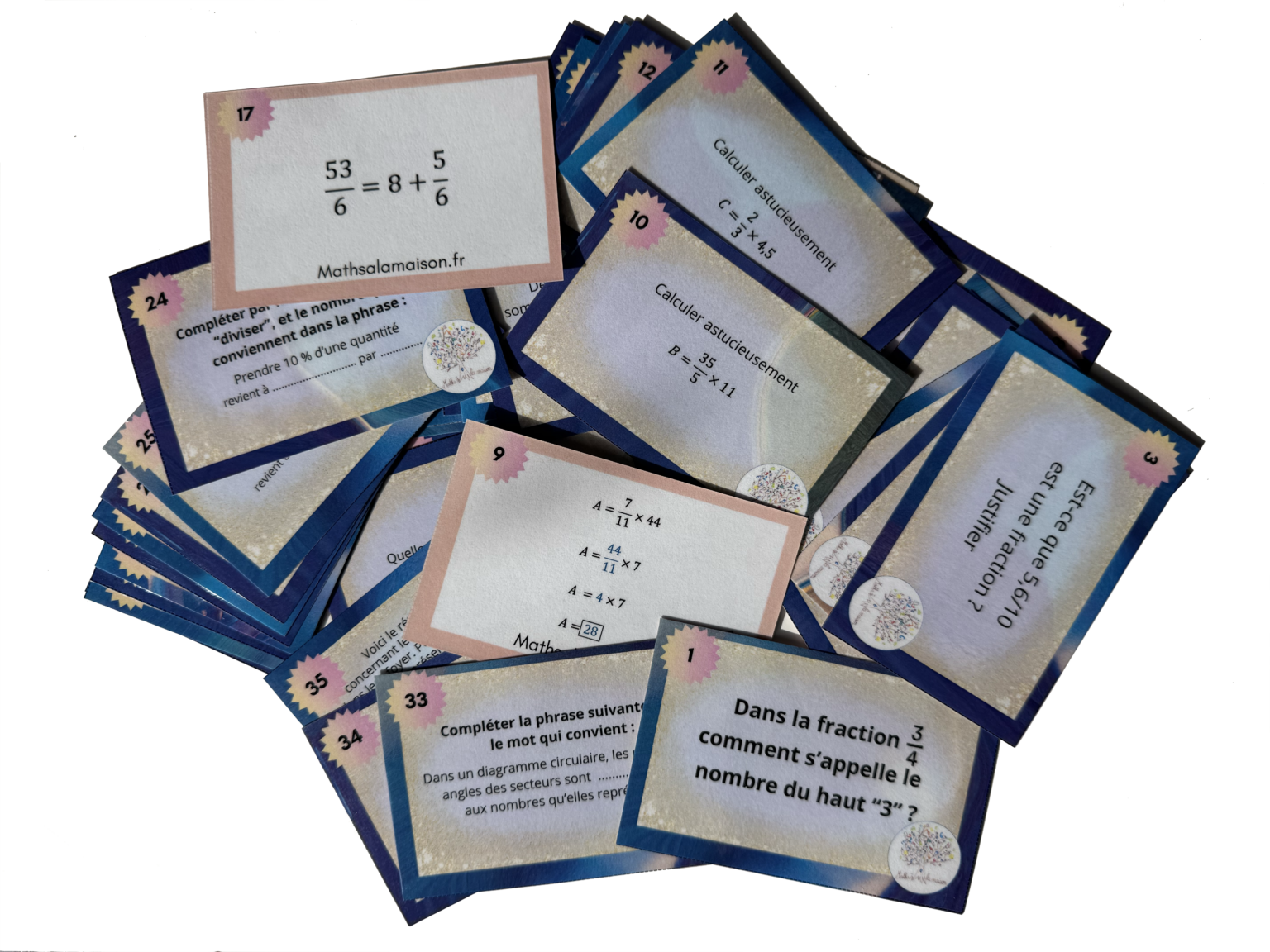 6e Fractions - Maths à la maison